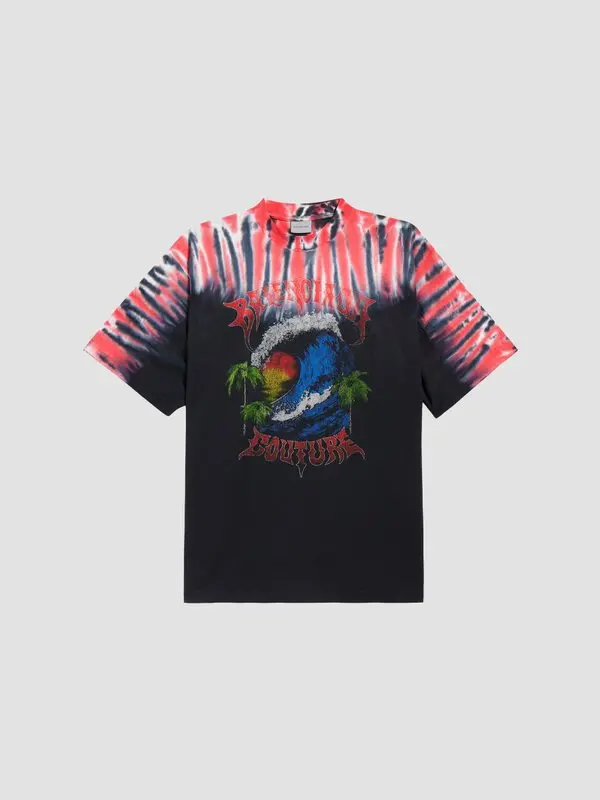 Balenciaga Extreme Tie Dye Fit T-shirt