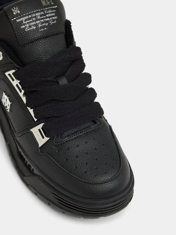 Amiri Metallic Ma-1 Leather Low-top Sneakers