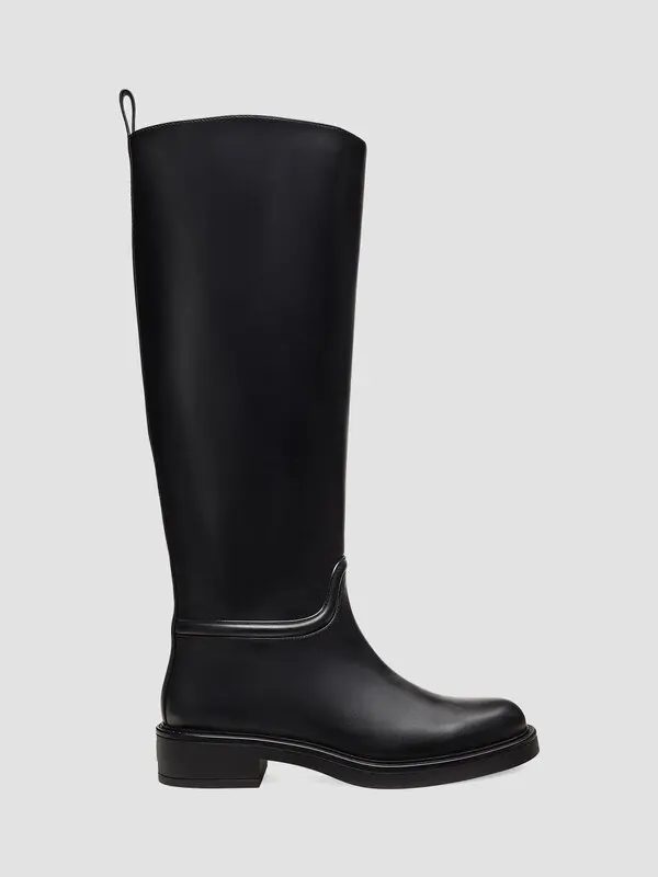 STUART WEITZMAN Celia 40mm Leather Riding Boots