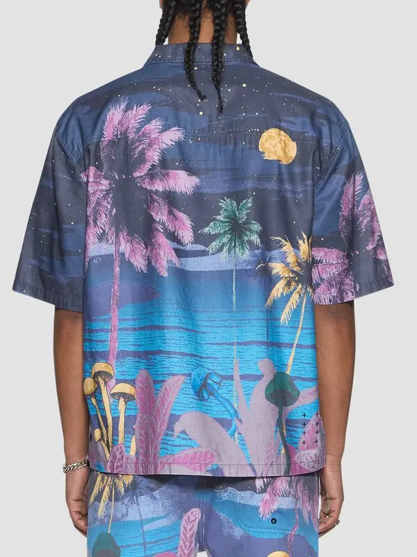 Ksubi Moonlight Diner Short-sleeve Camp Shirt