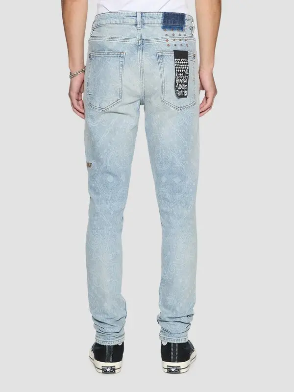 Ksubi Van Winkle Krystal Paise Skinny Jeans