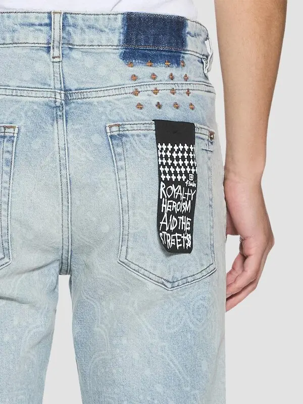 Ksubi Van Winkle Krystal Paise Skinny Jeans