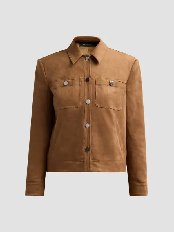 TOCCIN Isalya Faux Suede Jacket