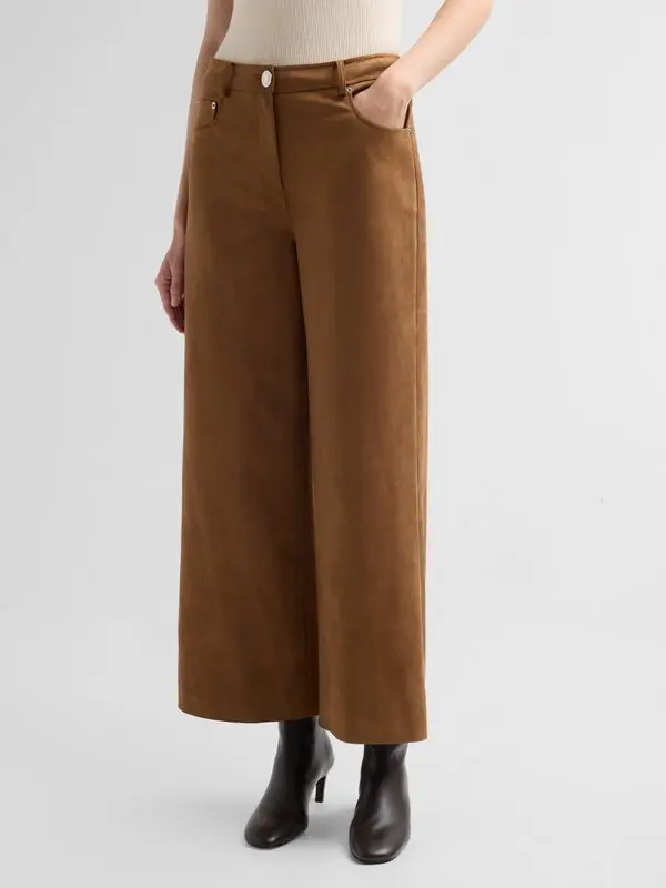 TOCCIN Blaire Faux Suede Weekend Pants