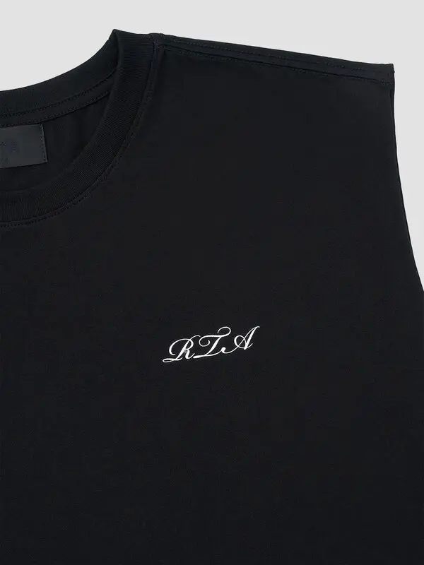 RtA Chaparral Terry Cursive Logo Muscle Tank