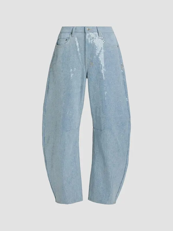 Ksubi Future Memory Sequin Spirit Barrel Jeans
