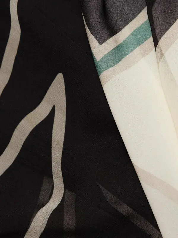 Chiara Boni La Petite Robe Kanji Abstract Print Maxi Dress
