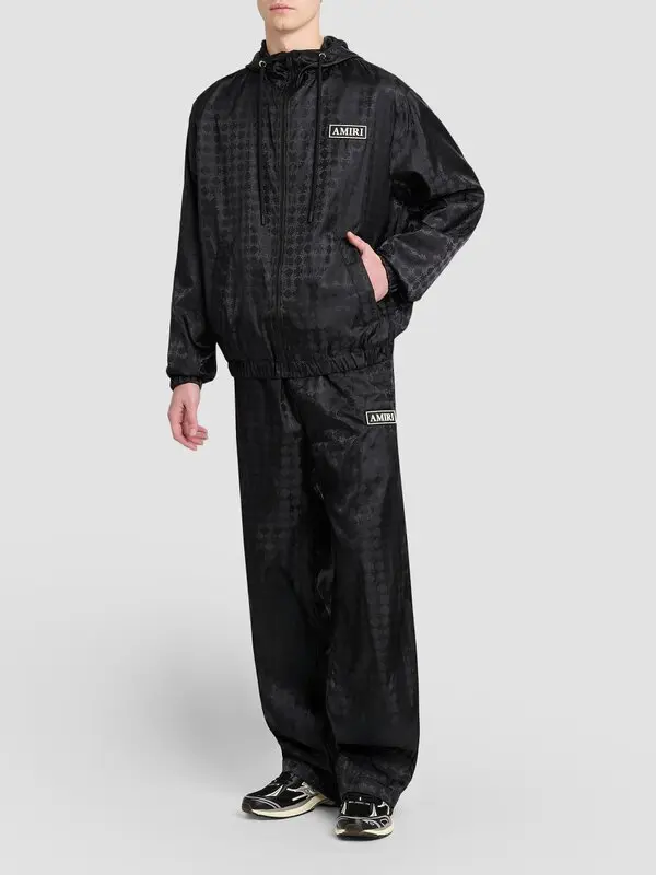 Amiri Logo Printed Drawstring Pants