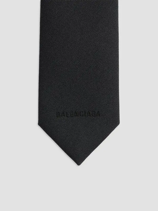 Balenciaga Wool Solid Tie