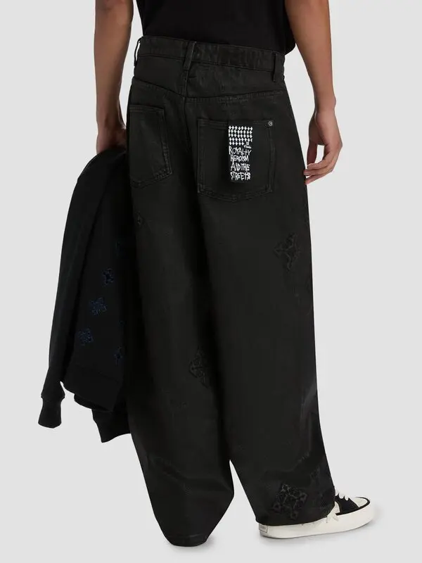 Ksubi Maxx Backstage Stardom Tonal-embroidered Jeans