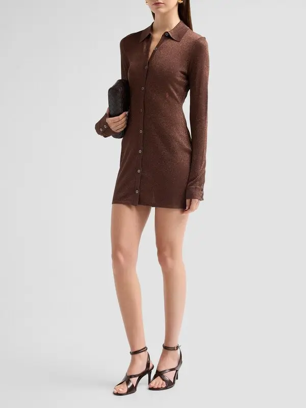 Ksubi Devin Long-sleeve Shirtdress