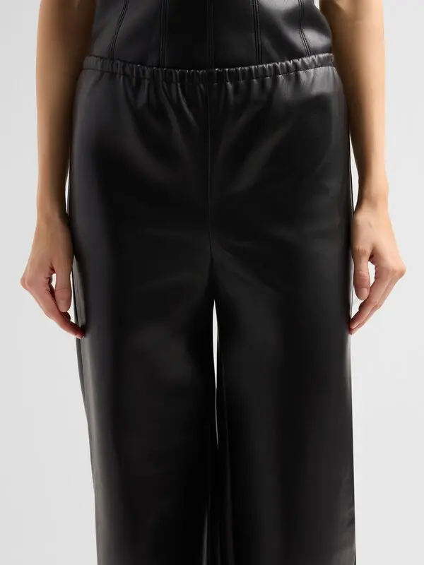 TOCCIN Mick Faux Leather Pull On Pants