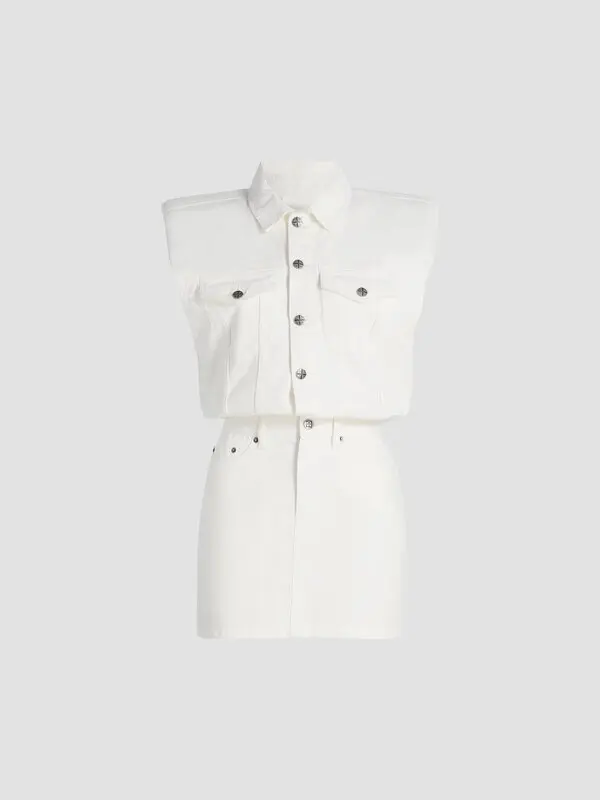 Ksubi Future Memory Cotton Minidress