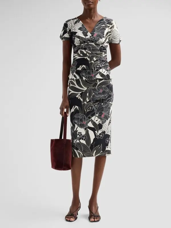 Chiara Boni La Petite Robe Aaral Floral V-neck Top