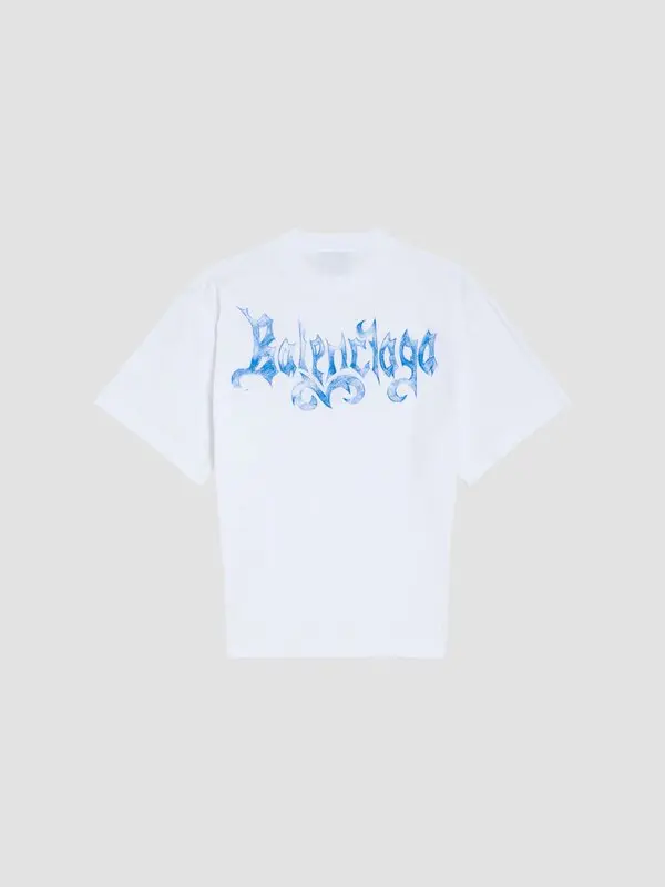 Balenciaga Sketchy Short Sleeve Top