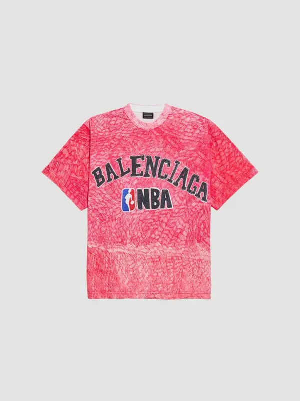 Balenciaga Nba Collaboration Oversized T-shirt