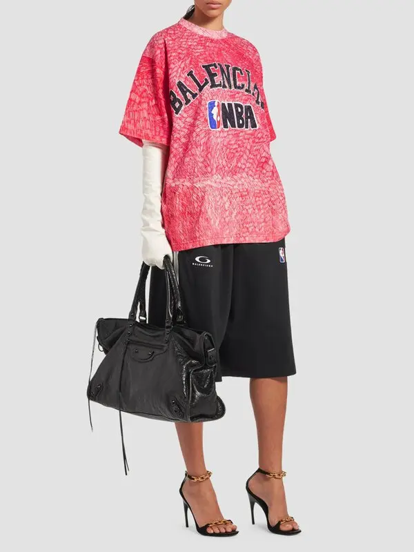 Balenciaga Nba Collaboration Oversized T-shirt