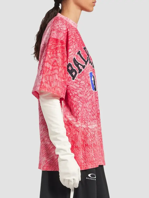 Balenciaga Nba Collaboration Oversized T-shirt