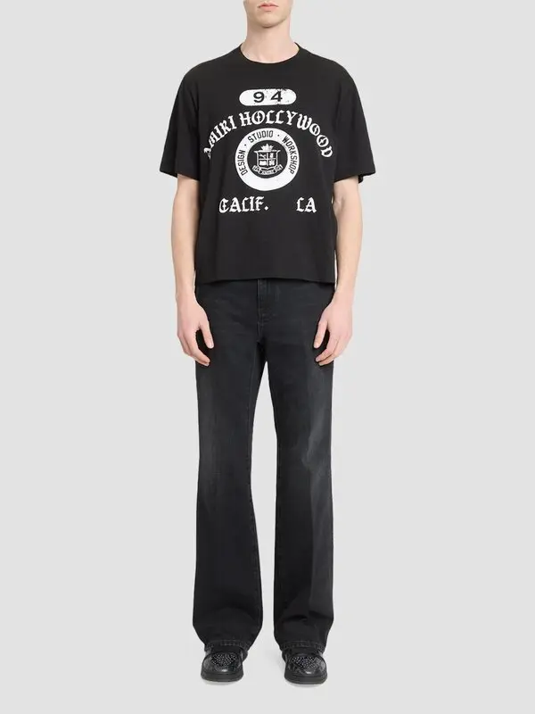 Amiri Collegiate Logo Boxy T-shirt