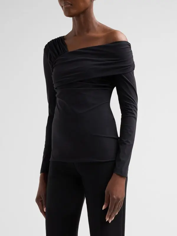 Chiara Boni La Petite Robe Addey Off-the-shoulder Top