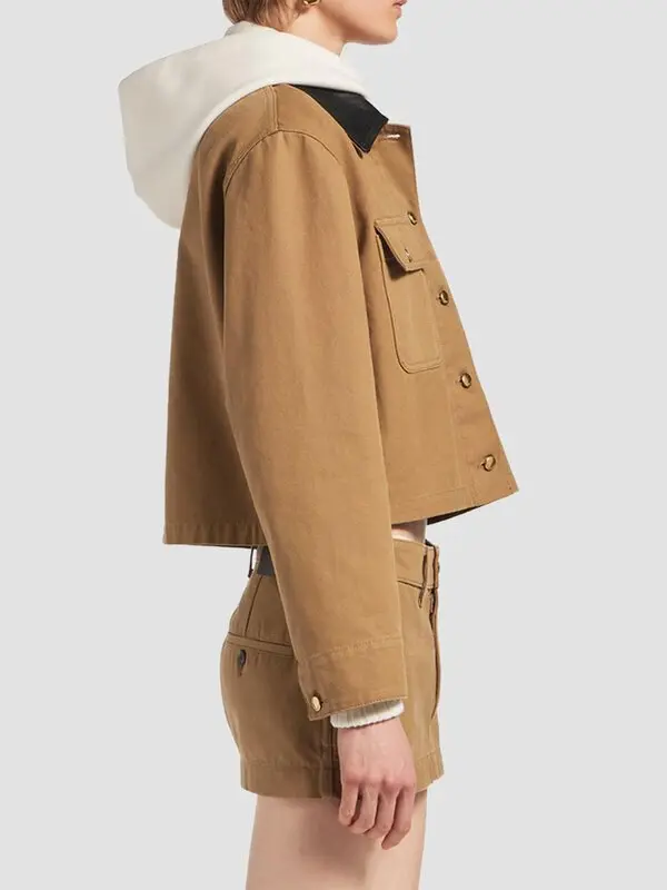 Balenciaga Cropped Workwear Jacket