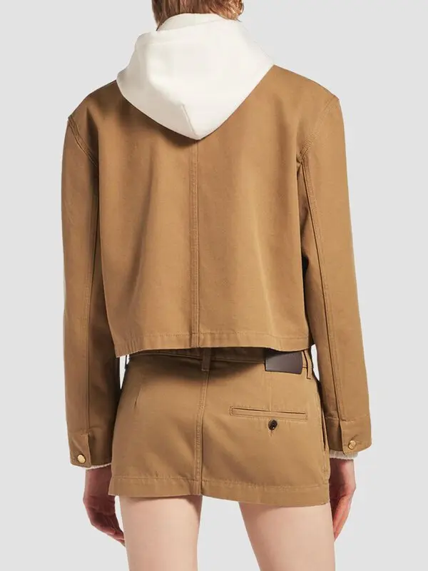 Balenciaga Cropped Workwear Jacket