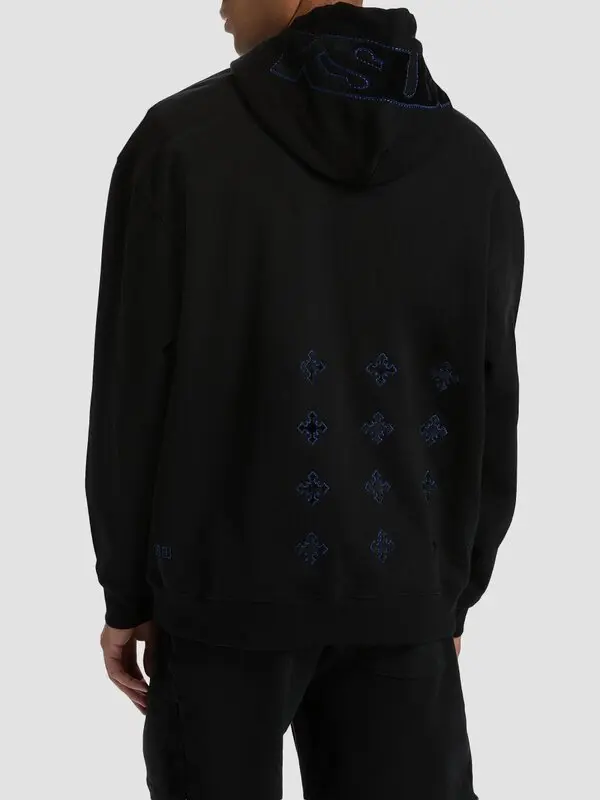 Ksubi 4x4 Biggie Revamp Cotton Hoodie - Black