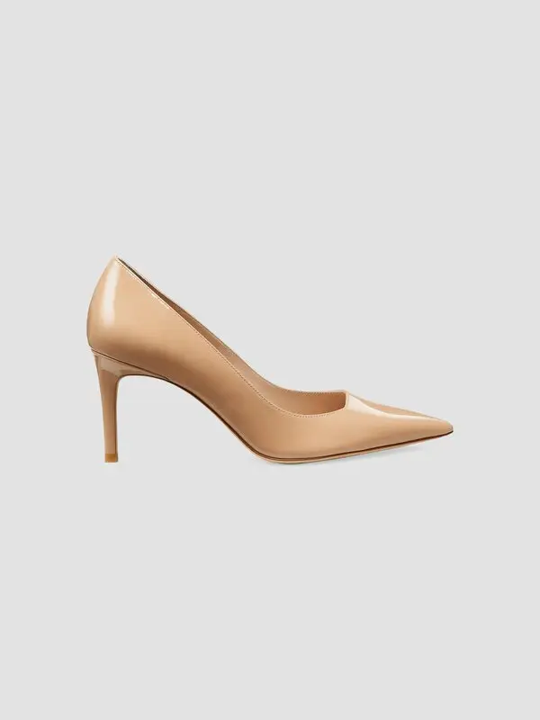 STUART WEITZMAN Power 75mm Patent Leather Pumps