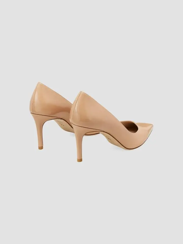 STUART WEITZMAN Power 75mm Patent Leather Pumps