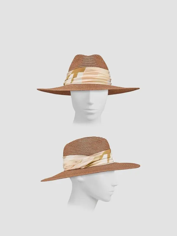Eugenia Kim Emmanuelle Woven Wide-brim Fedora