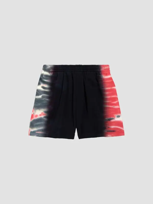 Balenciaga Extreme Tie Dye Regular Fit Bermuda Shorts
