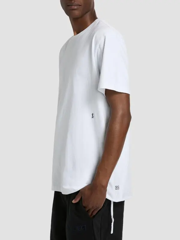 Ksubi Revamp Biggie Cotton Crewneck T-shirt - White