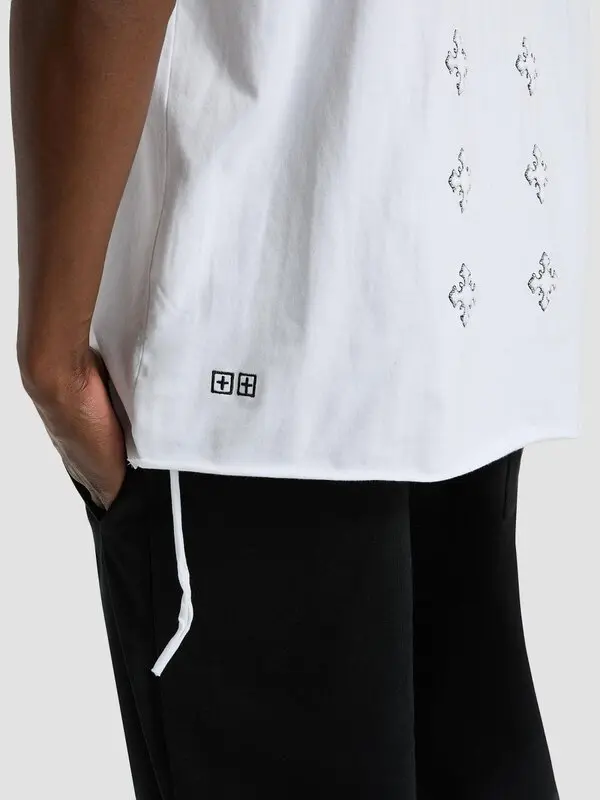 Ksubi Revamp Biggie Cotton Crewneck T-shirt - White