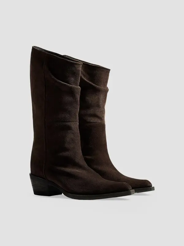 Khaite Clive 35mm Suede Boots