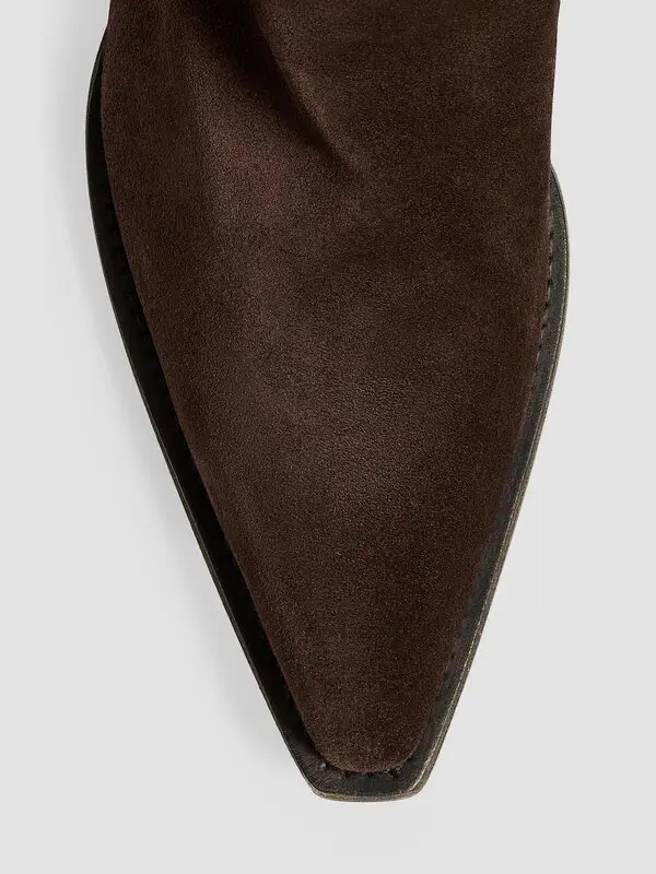 Khaite Clive 35mm Suede Boots