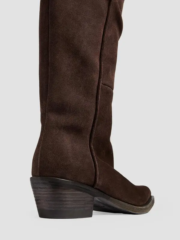 Khaite Clive 35mm Suede Boots