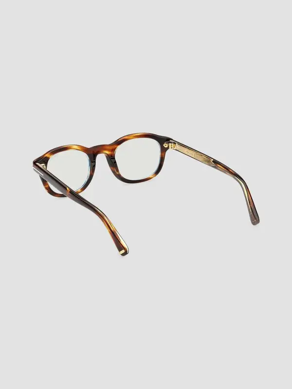 TOM FORD 47mm Blue Block Square Eyeglasses