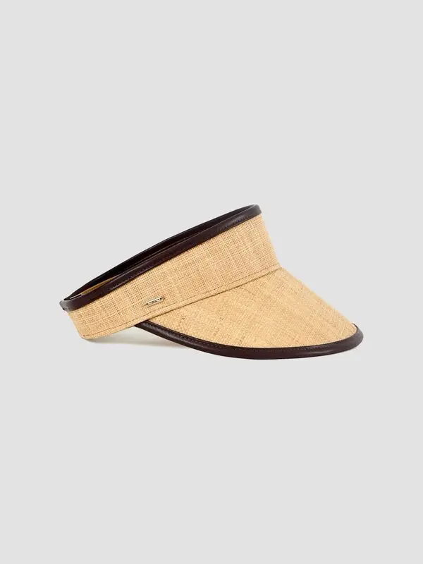 Eugenia Kim Cruise Micky Raffia Visor