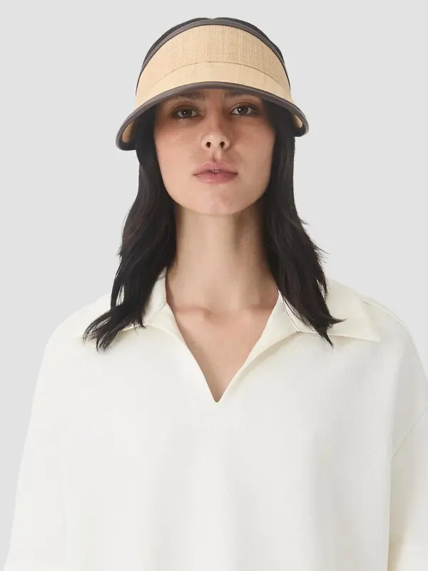 Eugenia Kim Cruise Micky Raffia Visor