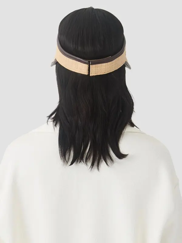 Eugenia Kim Cruise Micky Raffia Visor