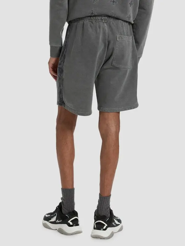 Ksubi Revamp Cotton Track Shorts - Charcoal