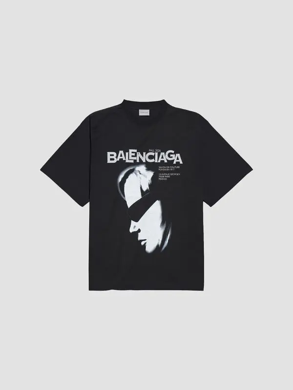 Balenciaga Lady In Shades Oversized T-shirt
