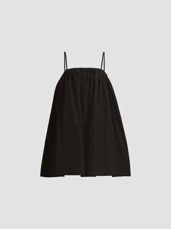 Derek Lam 10 Crosby Dominic Cotton Poplin Trapeze Minidress