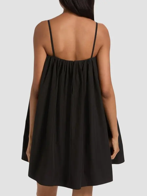 Derek Lam 10 Crosby Dominic Cotton Poplin Trapeze Minidress