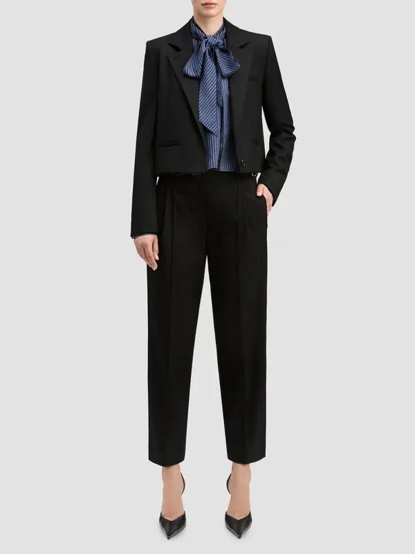 Derek Lam 10 Crosby Mona Essential Cropped Blazer