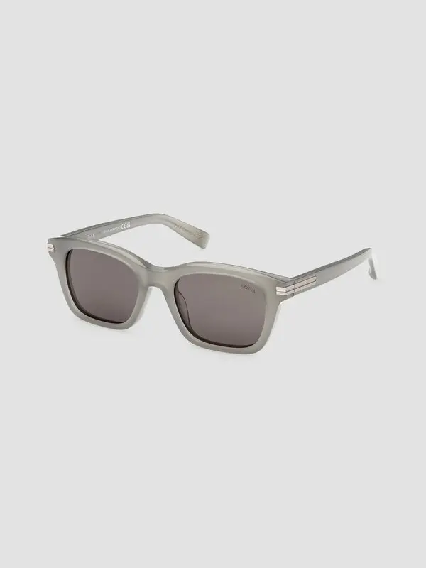 Zegna 54mm Square Sunglasses
