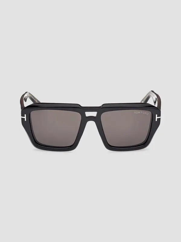 TOM FORD Icon 56mm Navigator Sunglasses