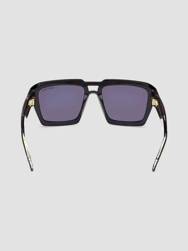 TOM FORD Icon 56mm Navigator Sunglasses