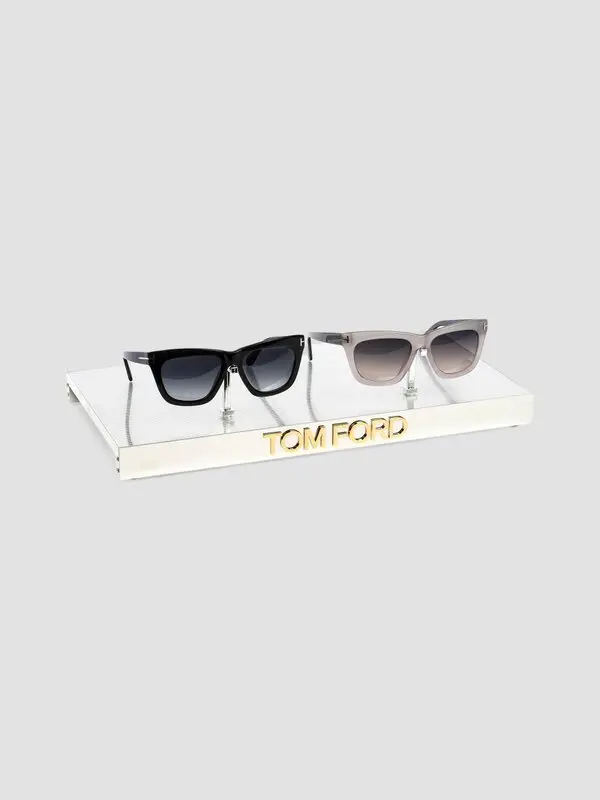 TOM FORD Icon 56mm Navigator Sunglasses