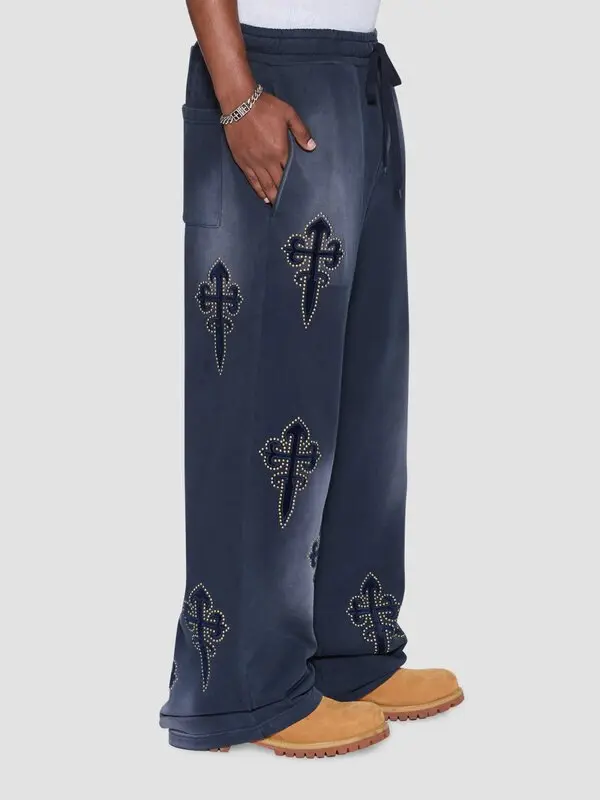 Ksubi Kaliba Cotton Wide-leg Track Pants